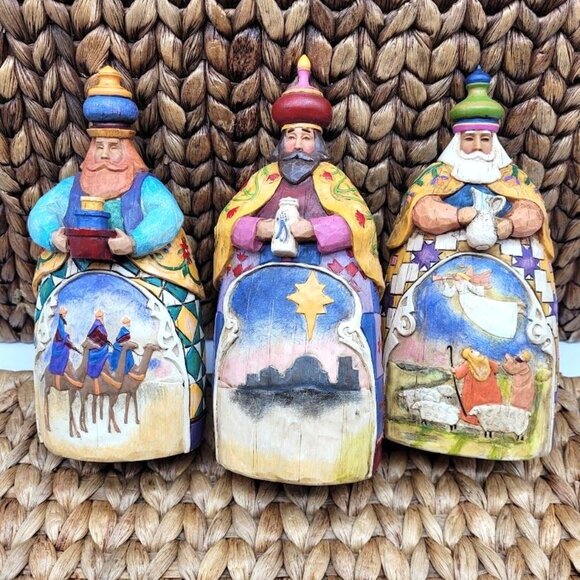 Jim Shore | Holiday | Vintage 203 Jim Shore Heartwood Creek Three Wise ...